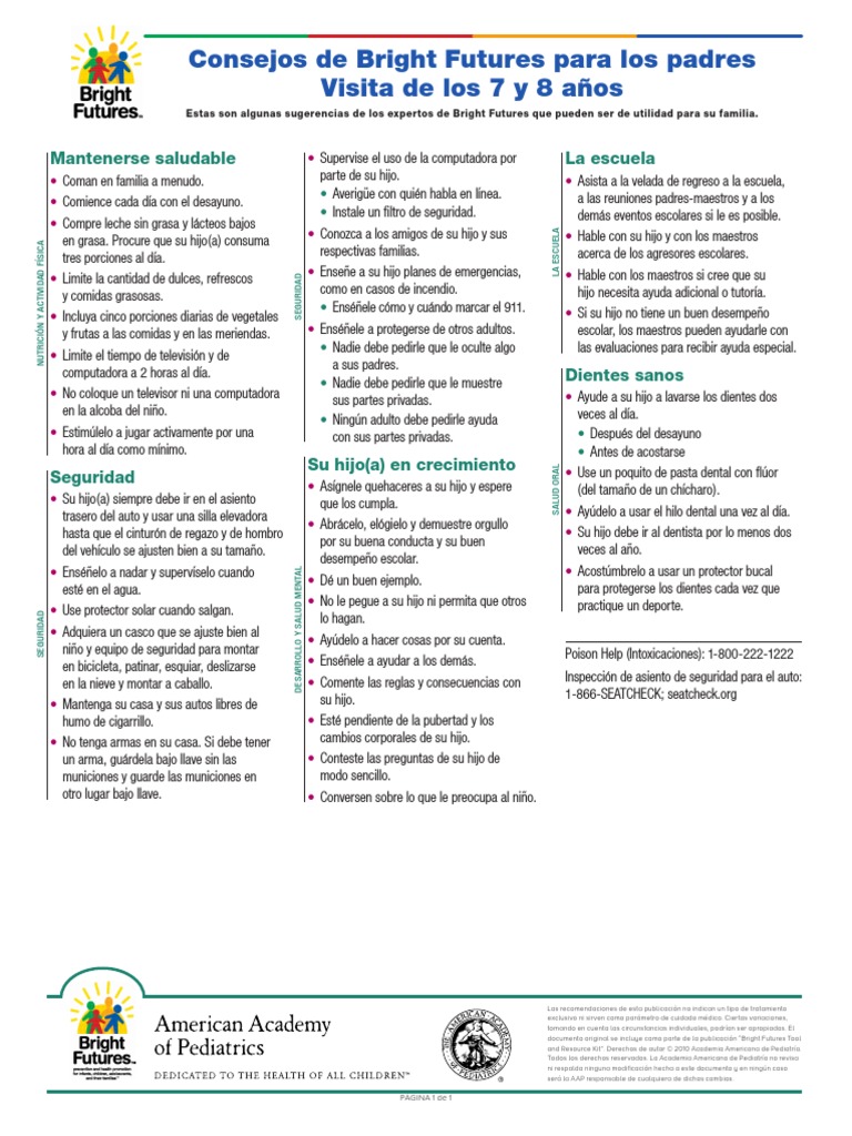 Bright Future 7-8yrs Spanish | PDF | Diente humano | Salud y bienestar