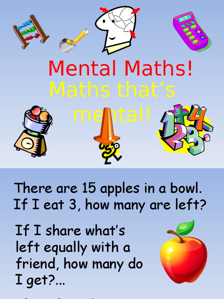 Year 4 Mental Maths Starters | PDF | Juice | Diet & Nutrition