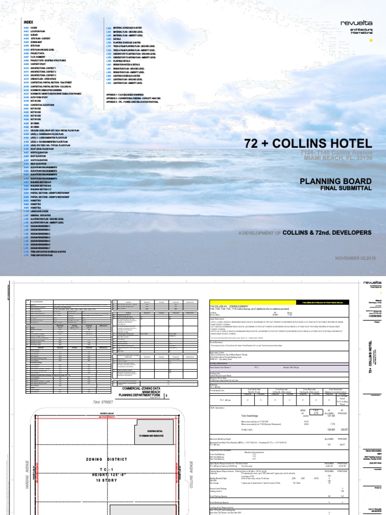 72 Collins | PDF | Plat | Architect