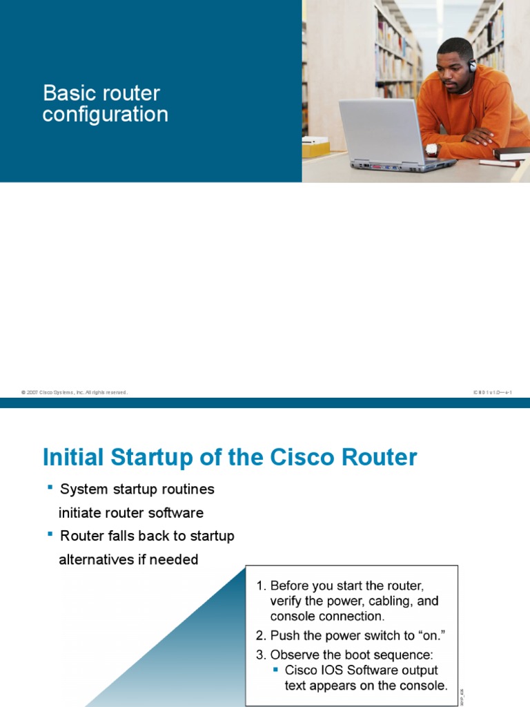 Basic Router Configuration | PDF | Router (Computing) | Command Line Interface