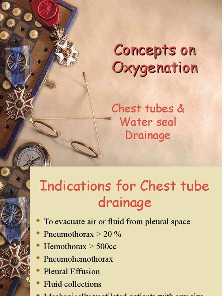 Chest Tube | PDF | Pulmonology | Respiratory System