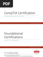 A+ Certification | PDF | Comp Tia | Certification