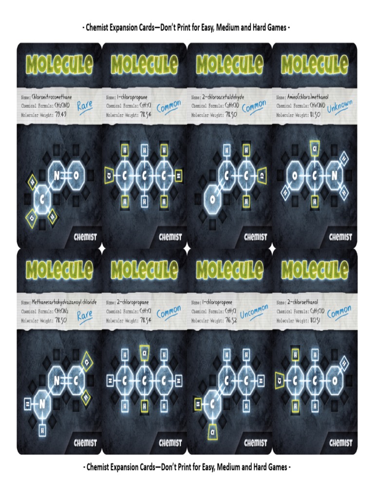 Covalence Print and Play Double Sided | PDF | Games & Activities