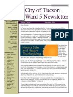 Tucson Vice Mayor Richard Fimbres' Ward 5 Newsletter - December 2018 ...