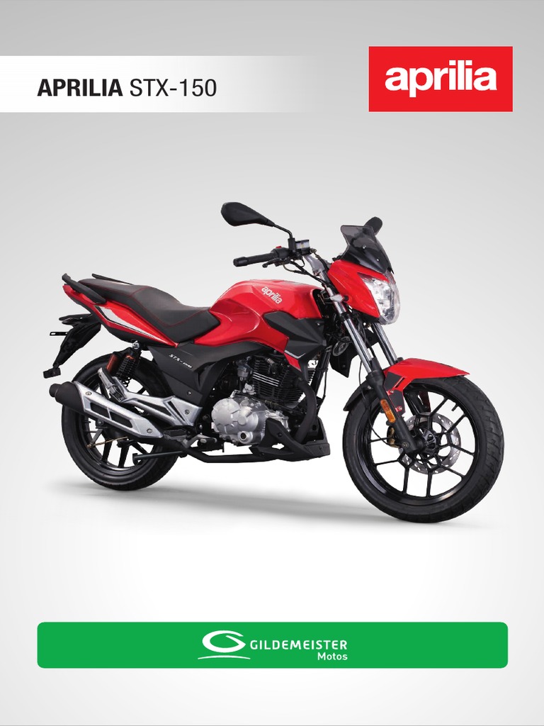 Aprilia Stx 150 Especificaciones Tecnicas