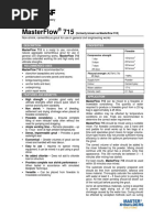 Masterflow 810 Brochure | PDF | Concrete | Industries