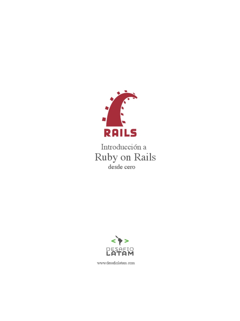 Libro Rails Pdf Ruby On Rails Marco De Software