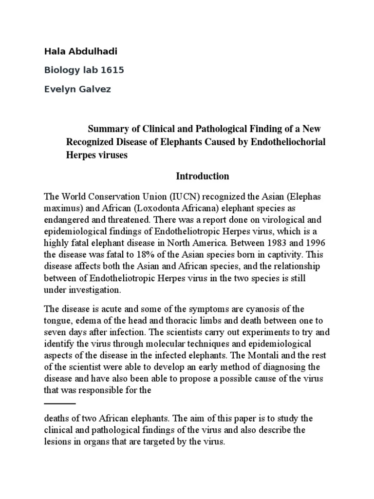 Biol Lab Summer N | PDF