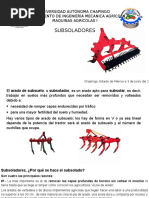 Tipos y Ventajas del Subsoleo Agrícola | PDF | Suelo | Arado