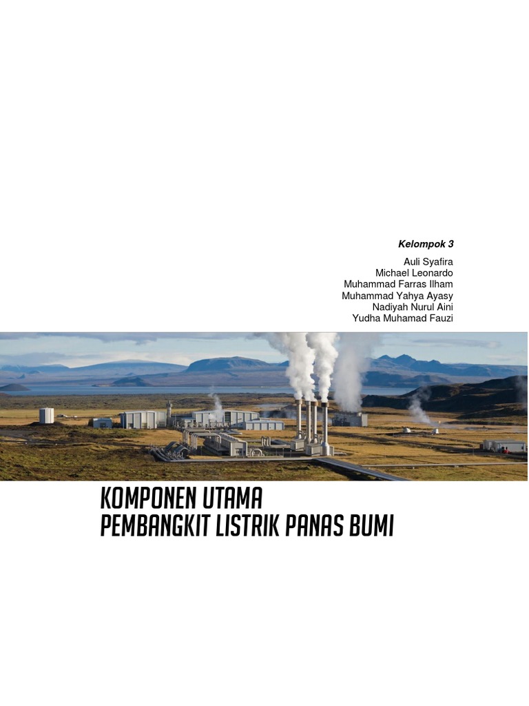 Komponen Utama PLTP | PDF