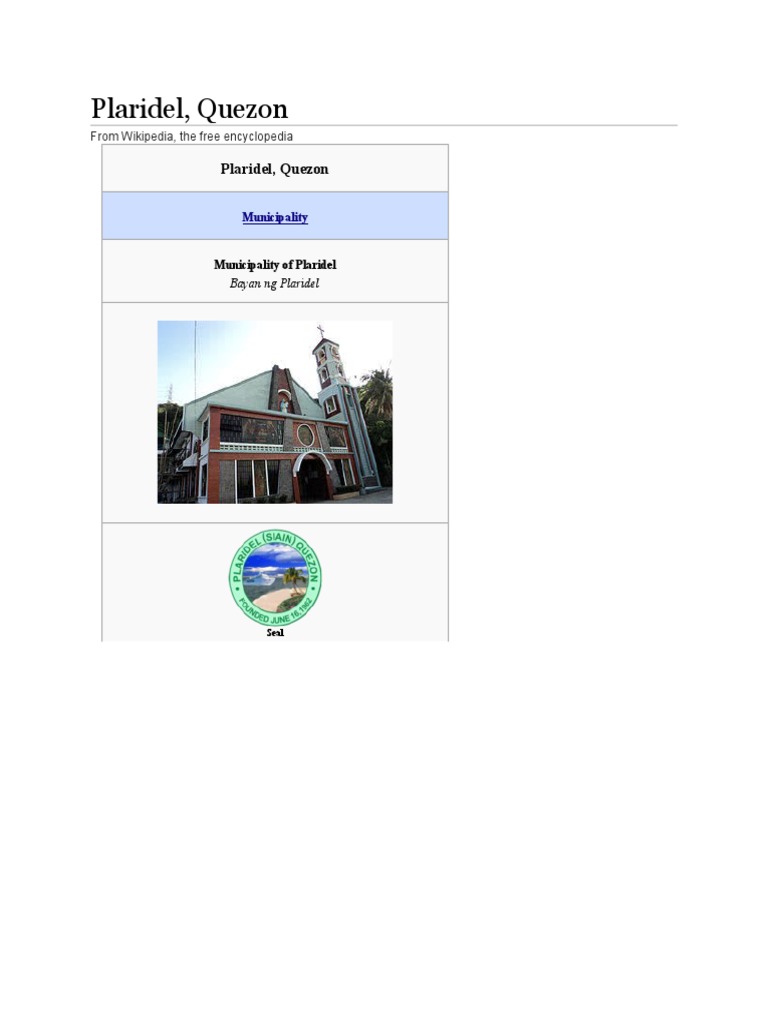 Plaridel Quezon | PDF