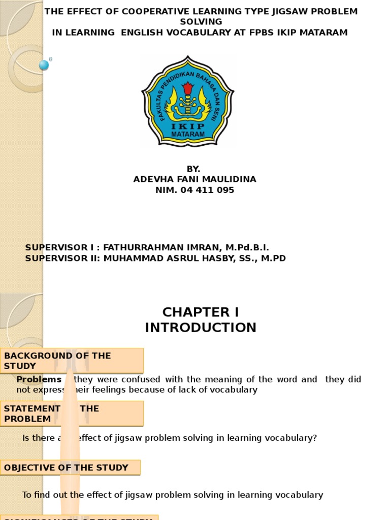 Contoh Slide Seminar Proposal | PDF