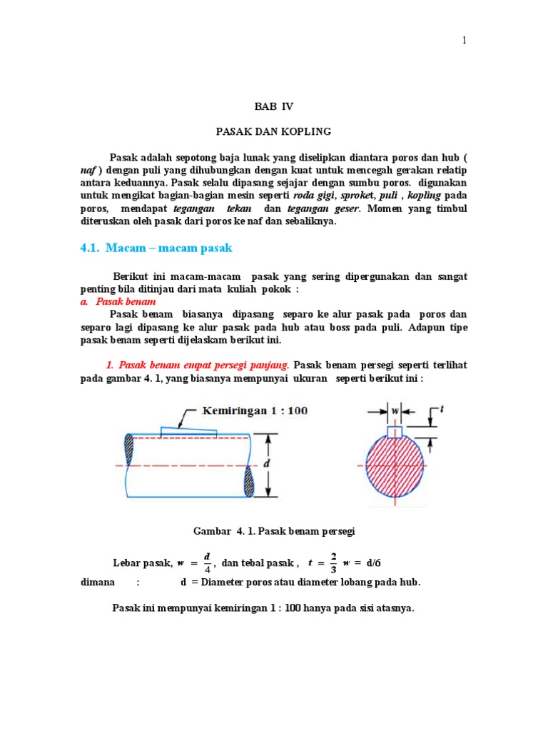 PASAK DAN TRANSMISI | PDF