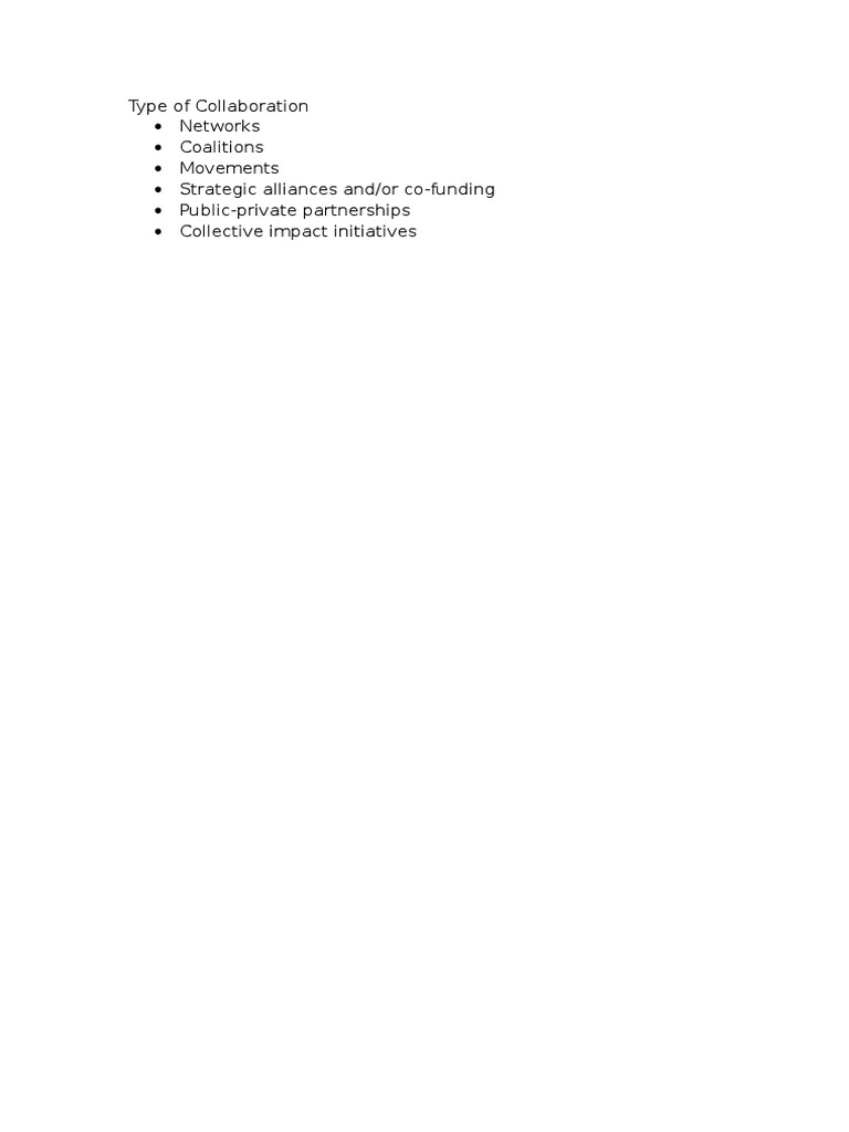 Type of Collaboration | PDF