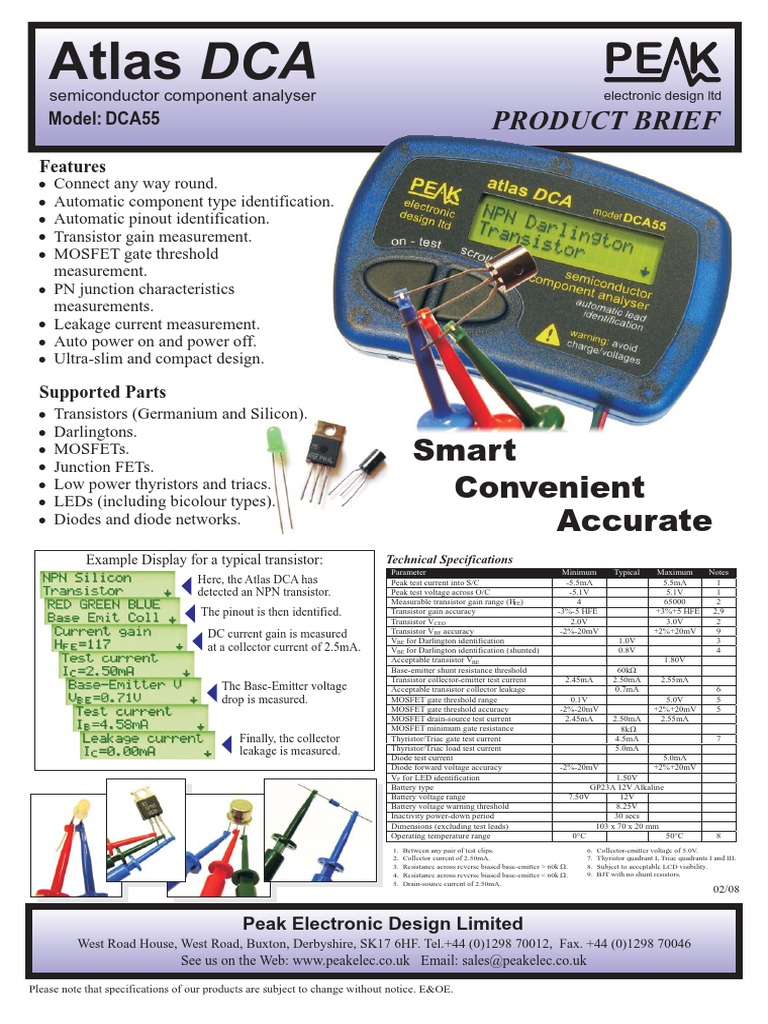 DCA55 Product Brief | PDF
