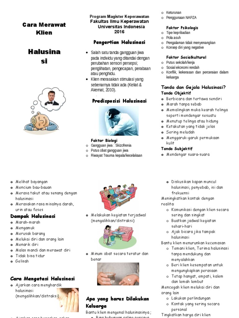 Leaflet Halusinasi | PDF