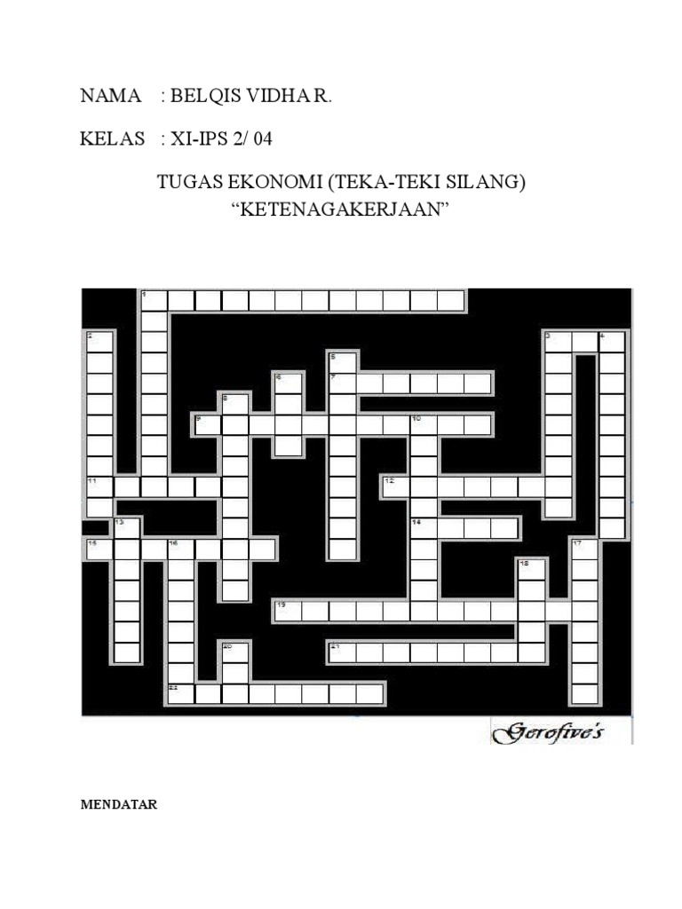 Tugas Ekonomi Tts | PDF