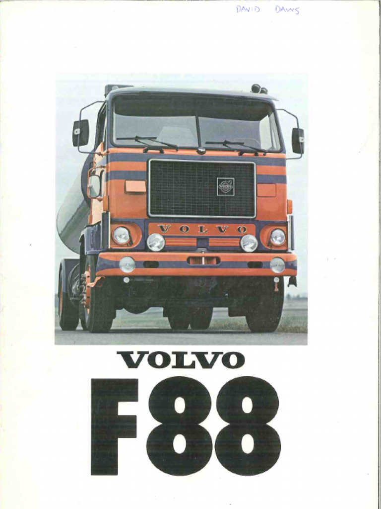 Volvo F88 1975 | PDF