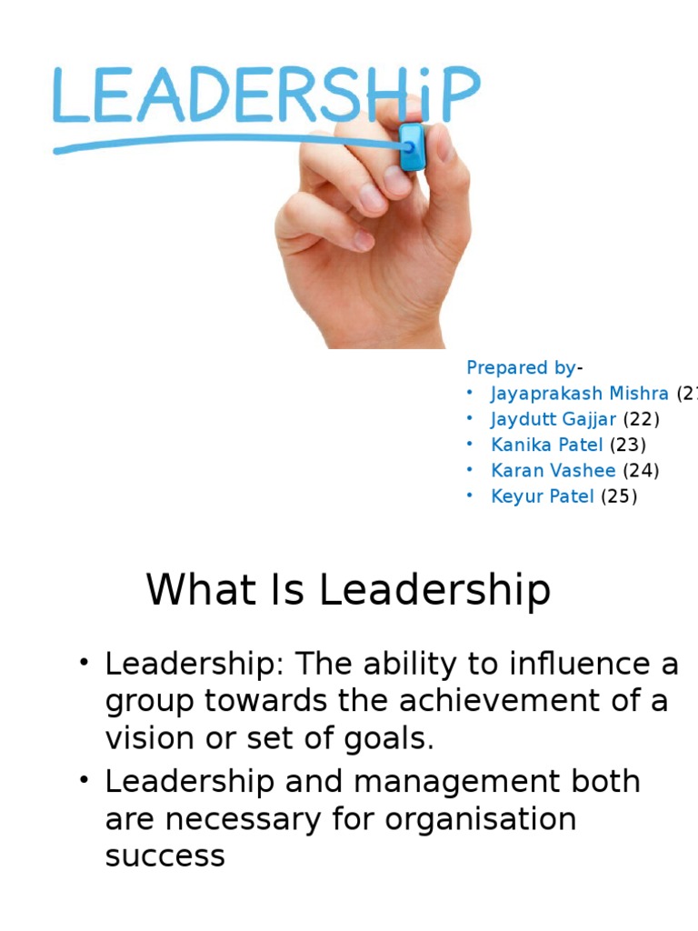 Ob Leadership Theory | Leadership | Leadership & Mentoring