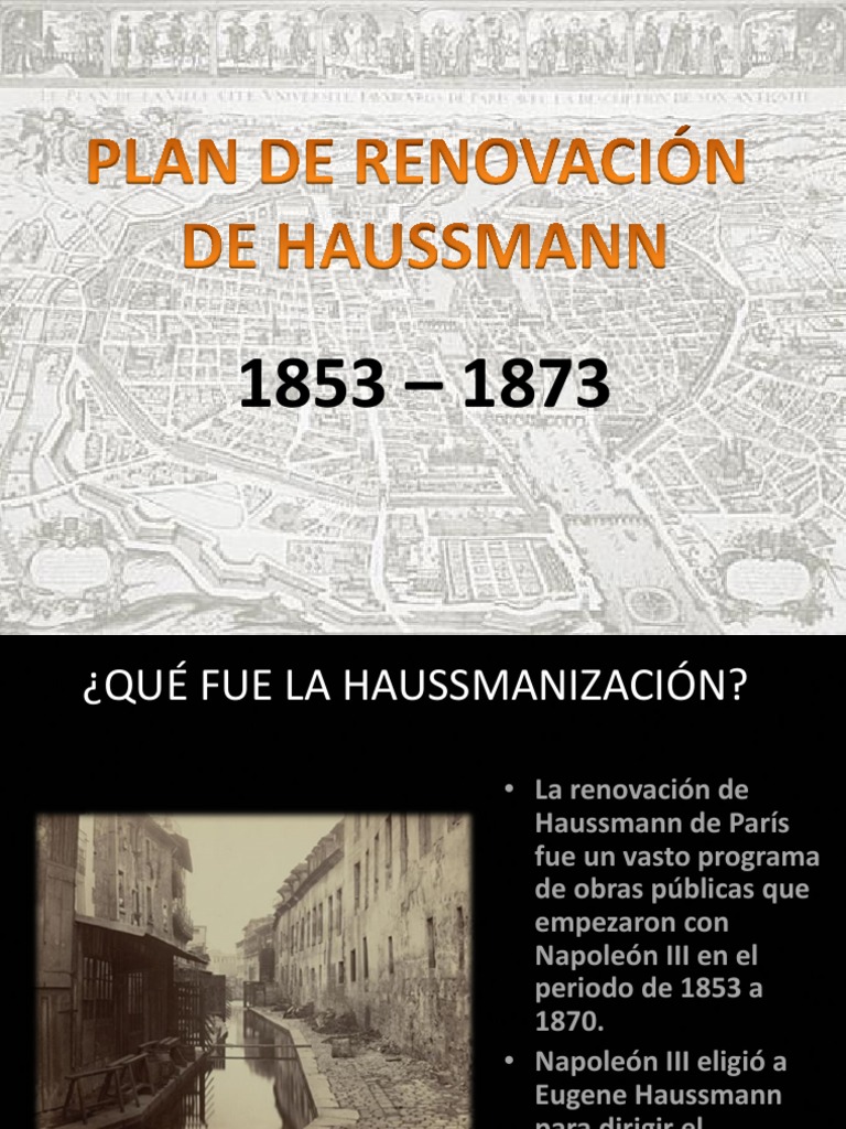 Plan Haussmann Paris | PDF | París
