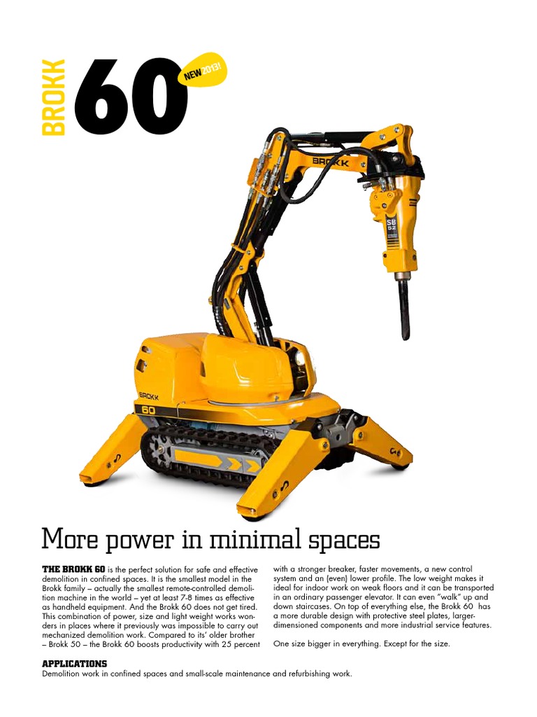 Brokk 60 | PDF