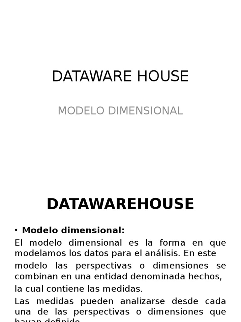 Dataware House Laboratorio 01 | PDF | Tabla (base de datos) | Almacén de datos