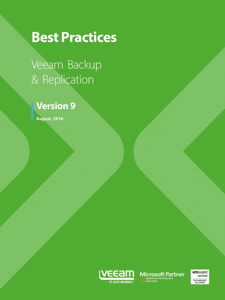 Veeam Backup Replication Best Practices | PDF | Backup | Microsoft Sql ...