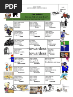 Job Riddles for ESL Learners | PDF