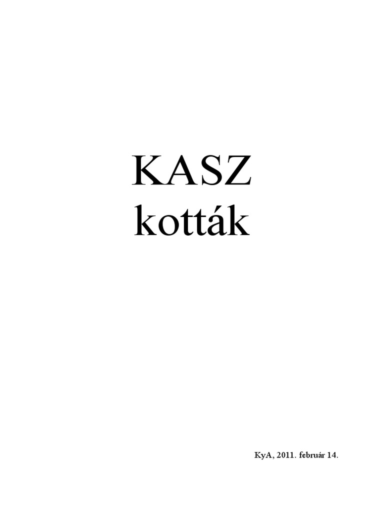 Kották | PDF