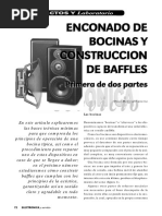 Guía para reparar un parlante roto | PDF | Altoparlante | Inductor