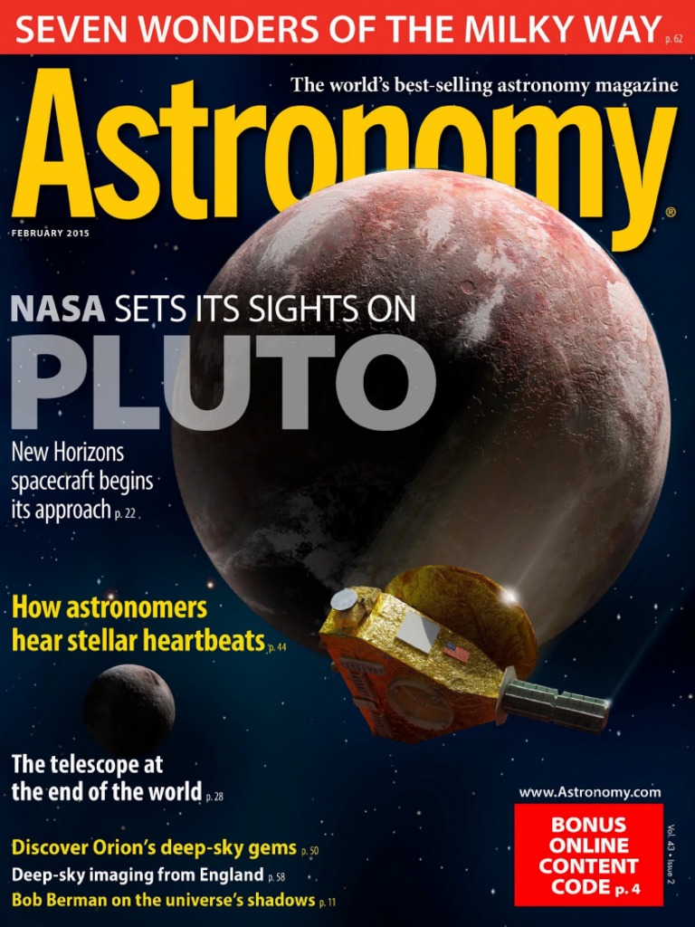 Astronomy Magazine - February 2015 PDF | PDF | Shadow | Moon