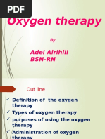 Oxygen Delivery Methods ENG PRINT | PDF | Oxygen | Litre
