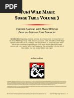 Ravenloft Tables | PDF | Dungeons & Dragons | Wizards Of The Coast