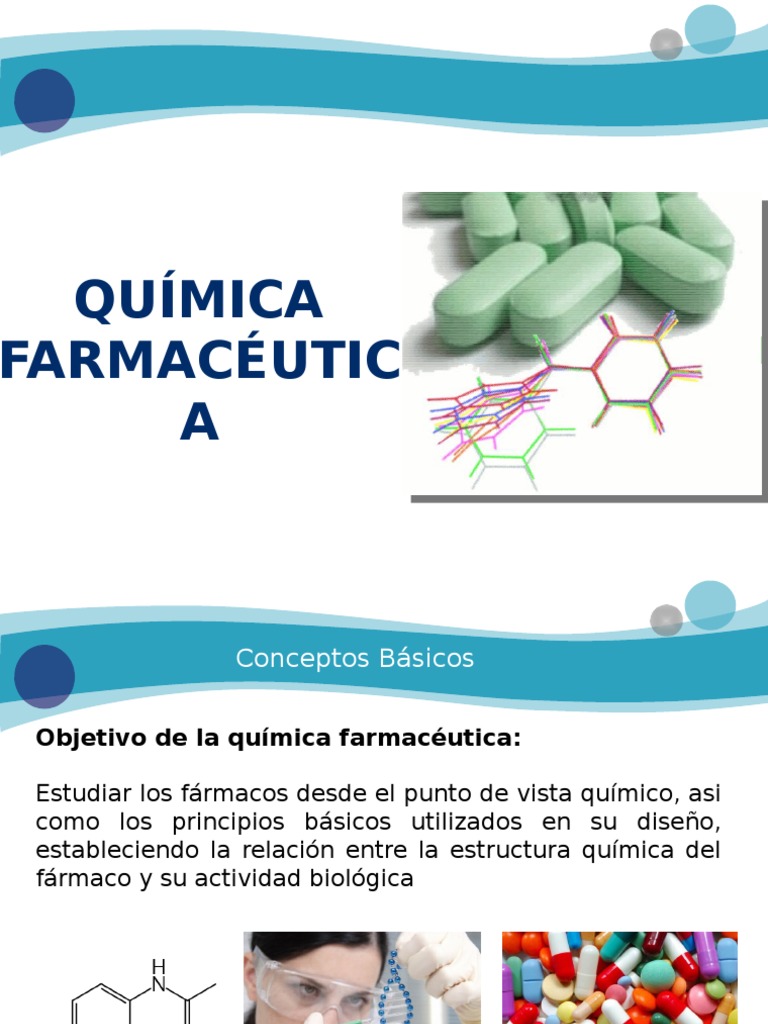 quimica farmaceutica .. introduccion | Neurona | Droga Farmacéutica