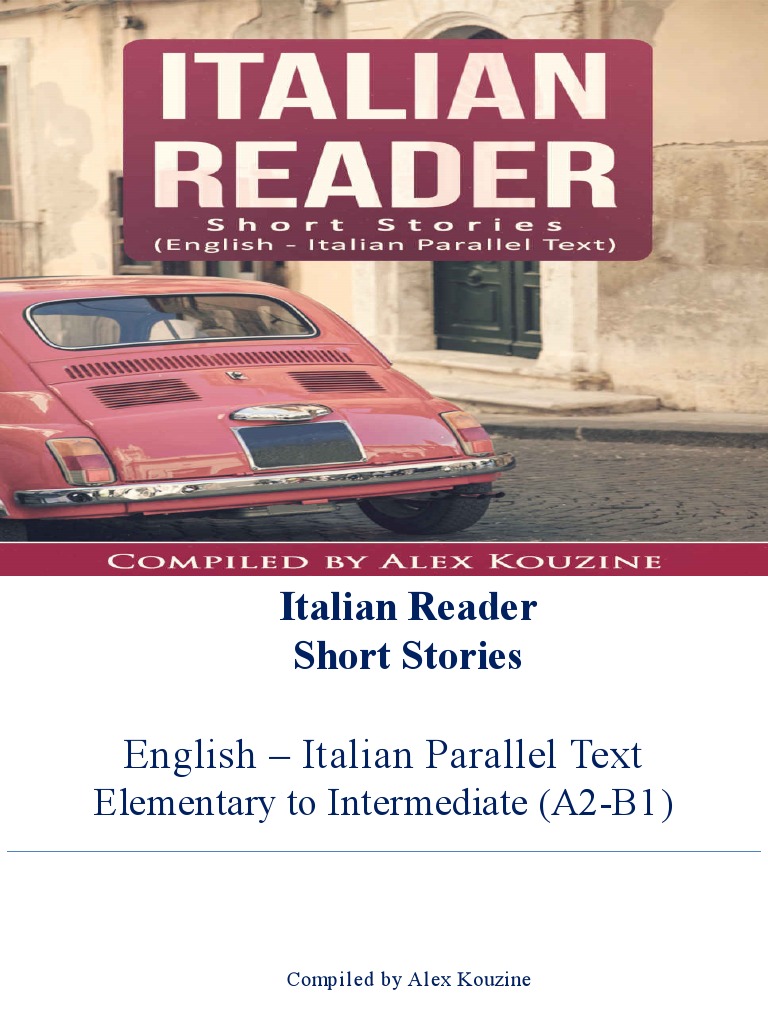 Italian Reader Short Stories | PDF | Verb | Pronoun
