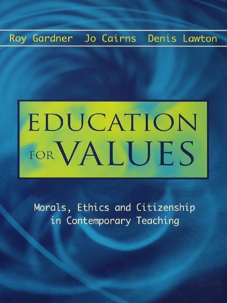 Education For Values - ebooKOID | PDF | Curriculum | Value (Ethics)
