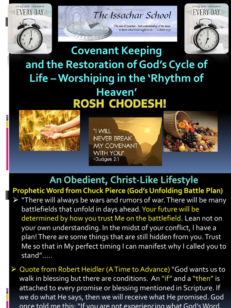 05restoring Time Rosh Chodesh Prophetic Understanding PDF | PDF ...