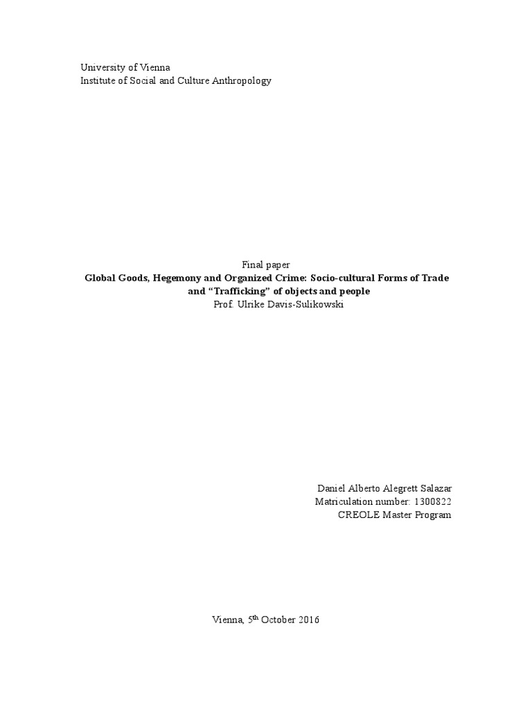 TT Triads Crime | PDF | Organized Crime | Human Trafficking