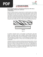 Reinforcement Detailing IS456 SP34 CheatSheet | PDF