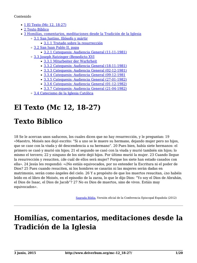 MC 12 - 18 27 | PDF | La resurrección de Jesús | Jesús