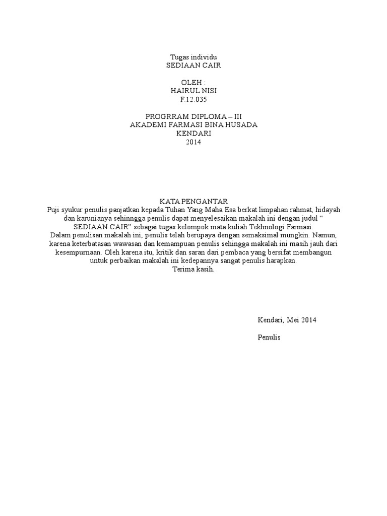 Bahan Kimia Farmasi Pdf