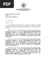 Letter Request To DPWH | PDF | Social Science