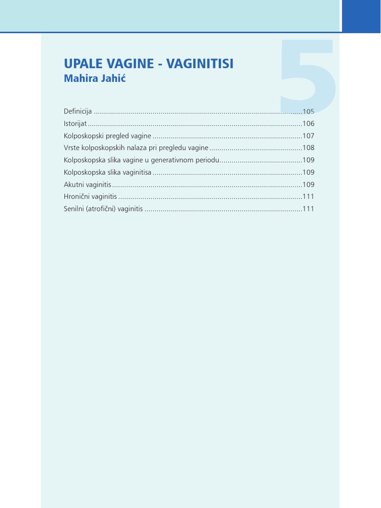 Upale Vagine Vaginitis | PDF