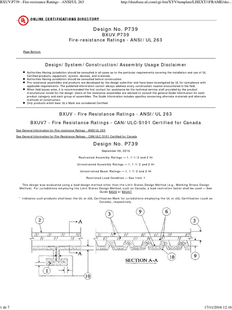 P739 | PDF | Drywall | Roof
