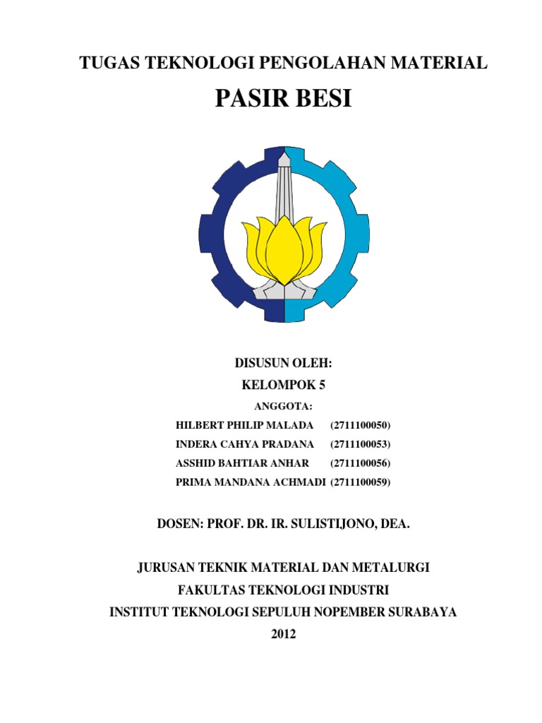 Paper Mineral Pasir Besi | PDF