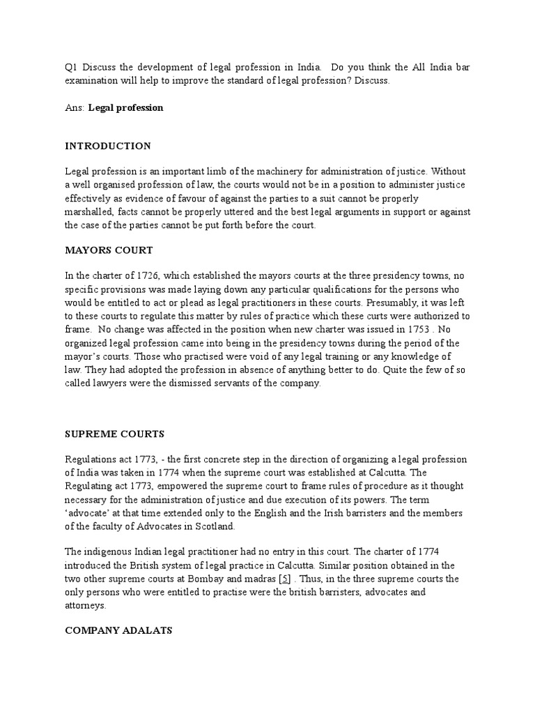 What Is Legal Profession 2 | PDF | Advocate | Barrister