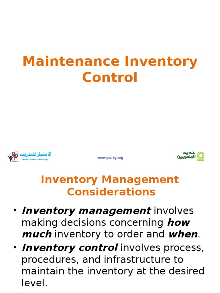 07-Inventory Management | PDF | Inventory | Production And Manufacturing