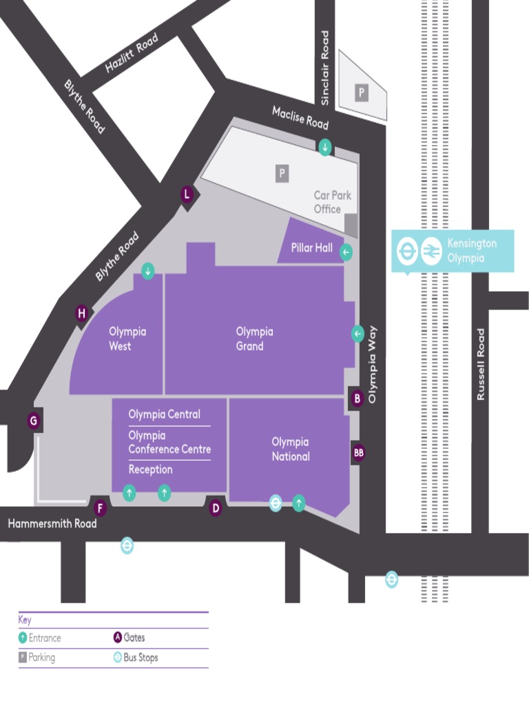 Map of Kensington Olympia | PDF
