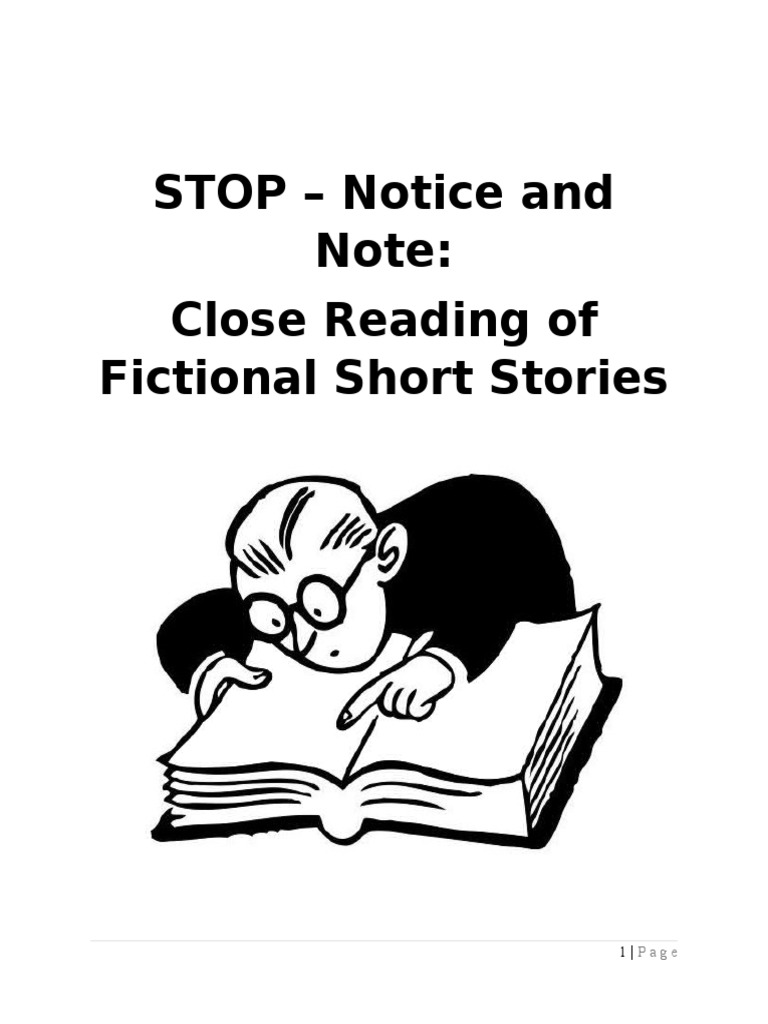 Stop Notice and Note - Unit Plan | PDF | Reading Comprehension ...