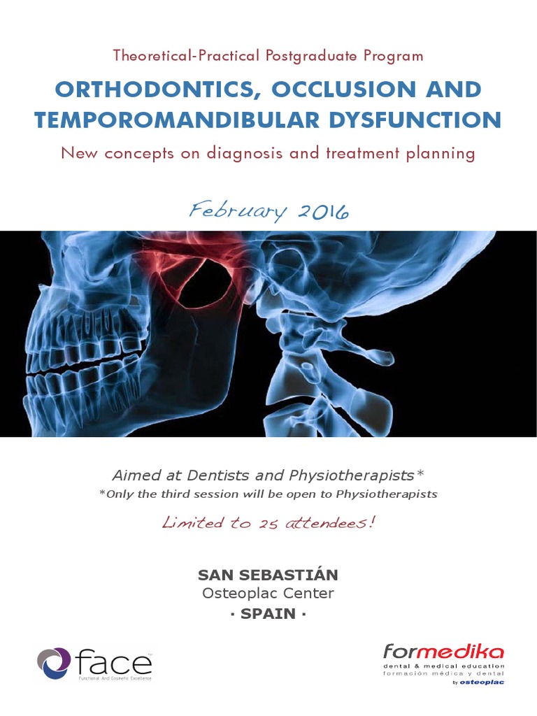 New Concepts in Orthodontics, Occlusion and TMJ Dysfunction | PDF ...
